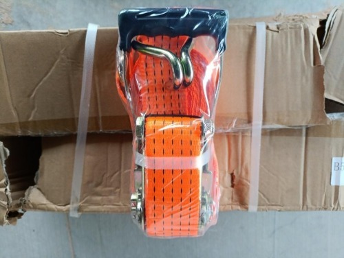 (8) Unused 2'' x 27FT Long Ratchet Straps